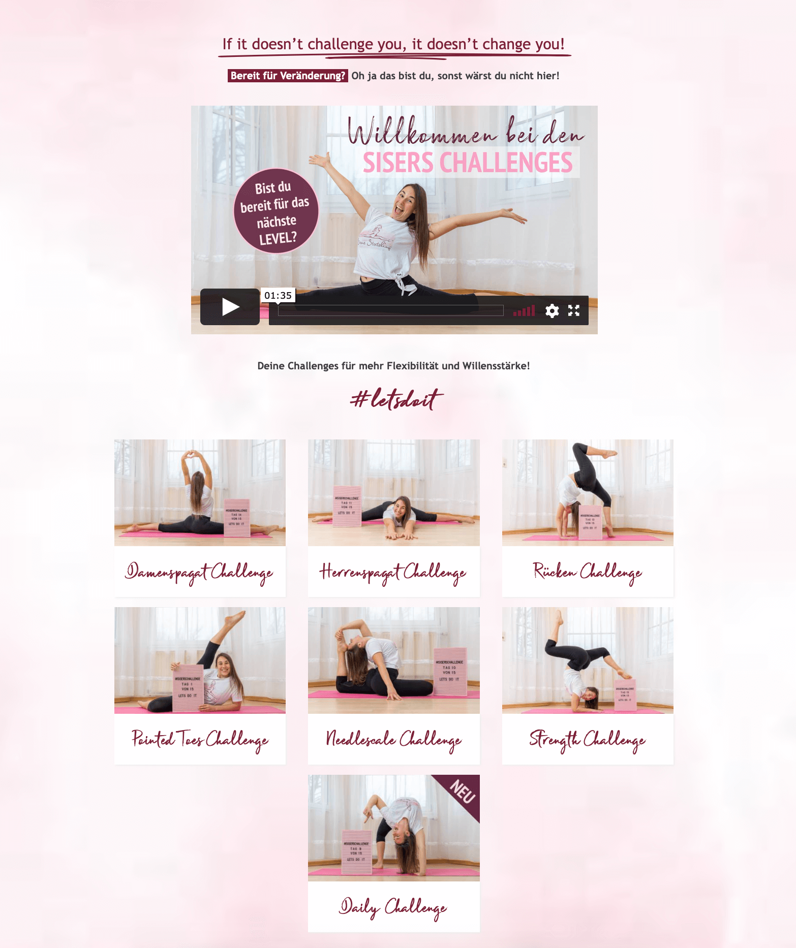 Willkommen bei Sisers Stretching - Sisers Stretching